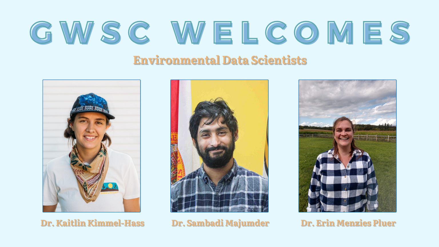 GWSC Welcomes Three New Data Scientists – Global Water Security Center